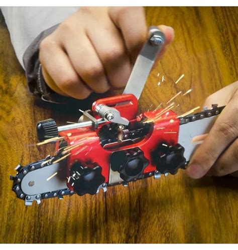 휴대용 체인톱 샤프너 체인 샤프닝 목공 그라인딩 스톤 전기 그라인더 도구 직송 티몬