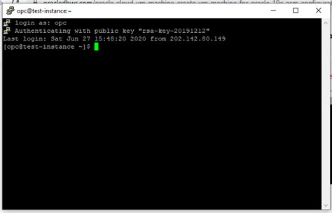 Soumyas Database Blog Creating Compute Instance In Oci