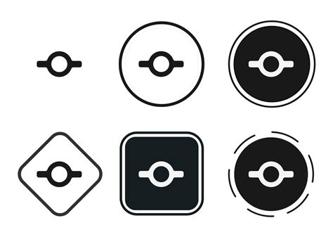Git Commit Icon Web Icon Set Icons Collection Flat Simple Vector Illustration
