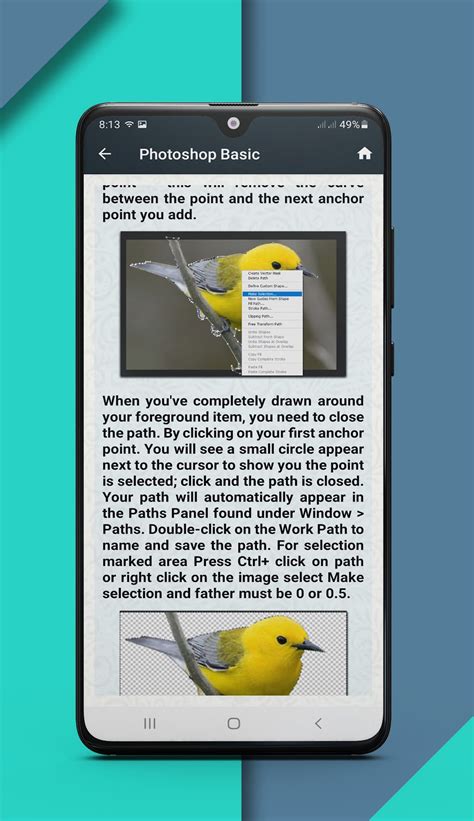 Android 용 Photoshop Basic Tutorials 다운로드 Android 용 Photoshop Basic Tutorials 다운로드