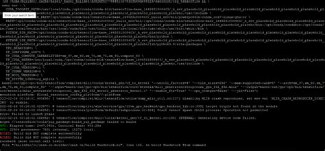 Build Failure With TF On Linux Ppc Le With High Memory Consumption Issue