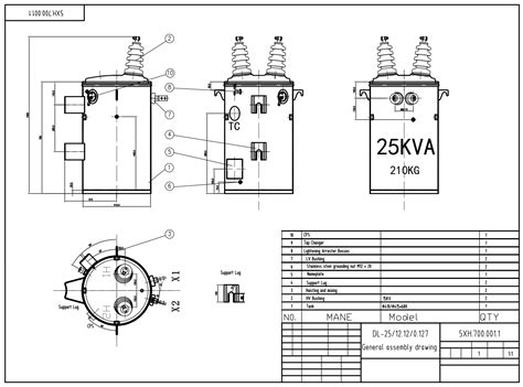 Factory Ansi Standard Single Phase Oil Immersed Transformers 50kva 250kva 13 8kv Pole Mounted