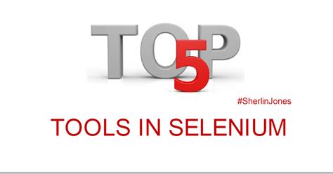 Top 5 Tools In Selenium Automation Testing Must Know