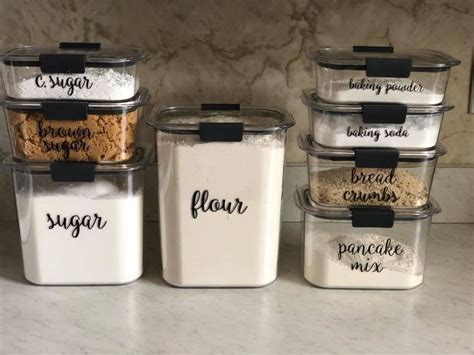 Baking Goods Storage Containers