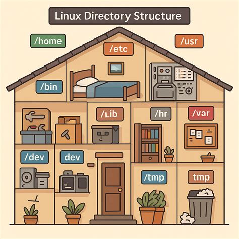 🏡 Welcome To The Linux House Understanding Linux Directory Structure
