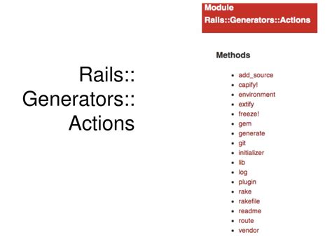 Ppt Bringing The Thunder With Thor And Rails Generators For The Command Line Powerpoint