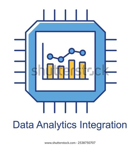 Data Analytics Integration Icon Bar Graph Stock Vector Royalty Free 2538750707 Shutterstock