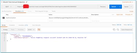 OAuth With Inbound REST ServiceNow Community