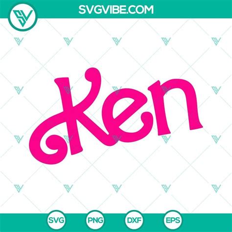 Barbie And Ken Logo Svg Download Bundle Barbie Svg Files Ken Svg