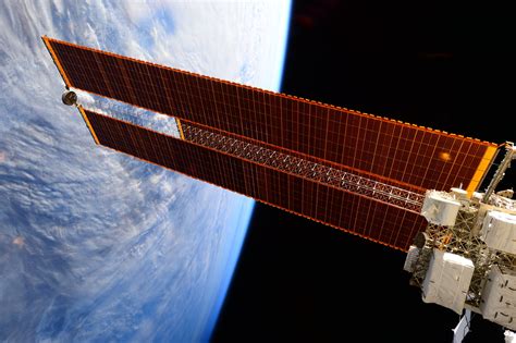 Solar Panels On Space Shuttle