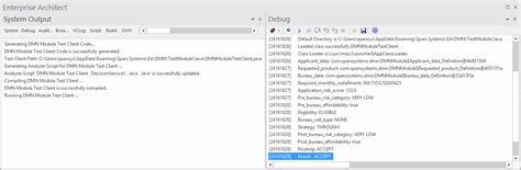 integrate a dmn module into bpsim for simulation enterprise architect