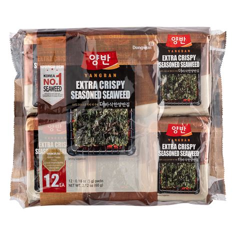 Get Dongwon Seasoned Seaweed With Sesame Oil 5 G12 Pack Delivered