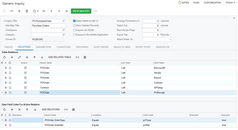 Purchase Receipt Inquiry Po Receipt Add Order Number Community