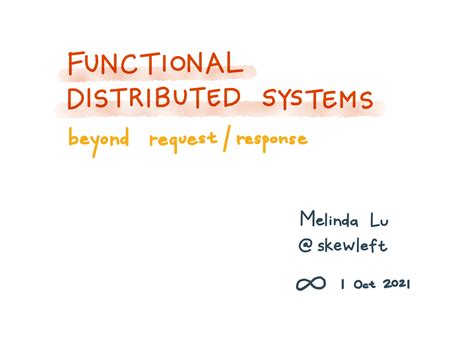 Strange Loop 2021 Slides And Transcript “functional Distributed