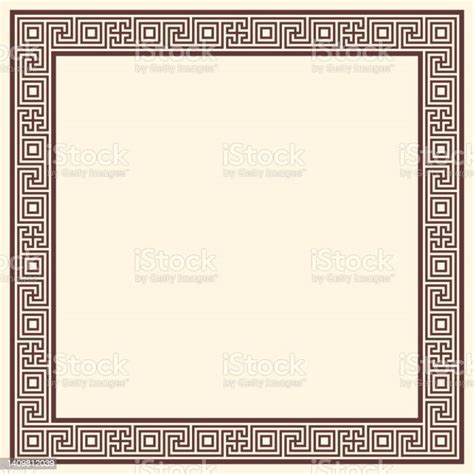 그리스어 키 테두리 사각형 프레임 장식적인 고대 비열한 사람 Empire에 대한 스톡 벡터 아트 및 기타 이미지 Empire 건축 검투사 Istock