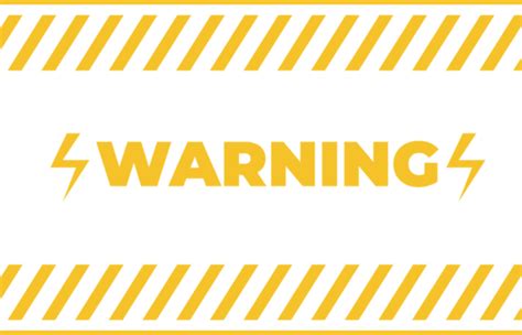 Yellow Caution Pngs For Free Download