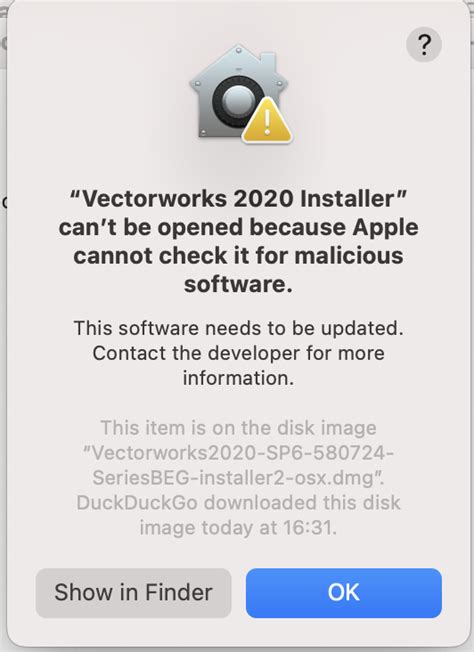 Vectorworks Architect 2020 Not Launching After Os Update To Sonoma 141