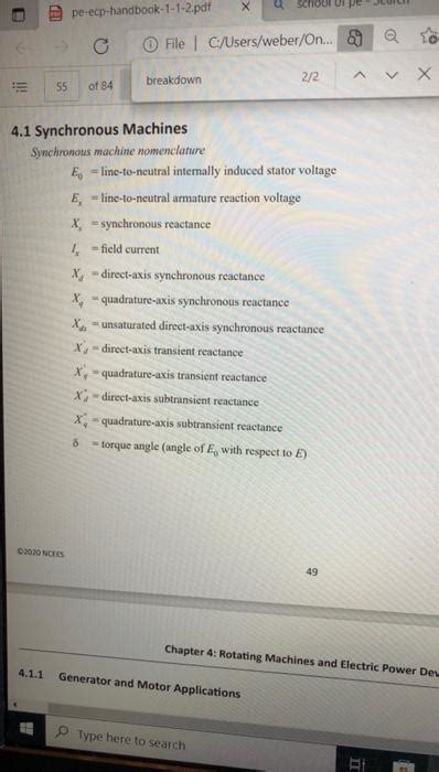 Solved What Circuit Equivalent Circuit Uses X D Or X D Chegg Com