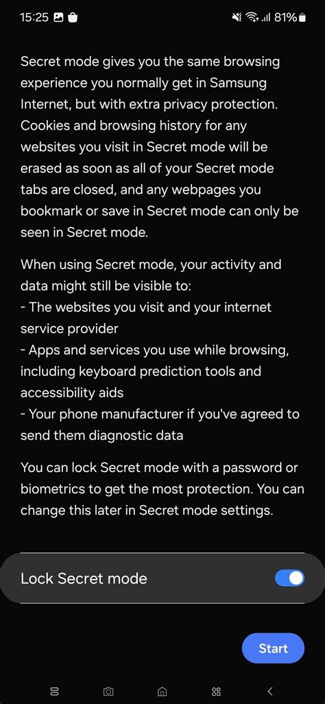 Samsung Internet Secret Mode Private Browsing Made Simple And Secure
