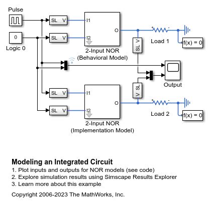 Modeling An Integrated Circuit MATLAB Simulink