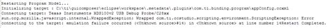 Launchxl F28069m Error Initializing Target And Launching Gui Composer
