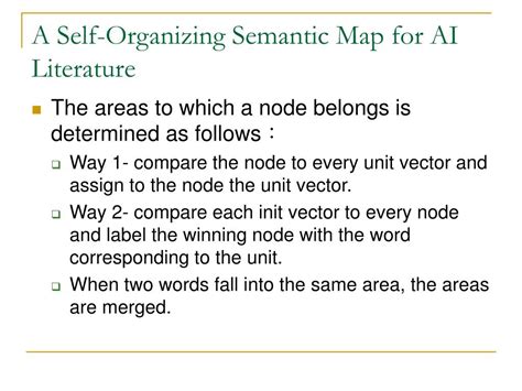 Ppt A Self Organizing Semantic Map For Information Retrieval Powerpoint Presentation Id757196