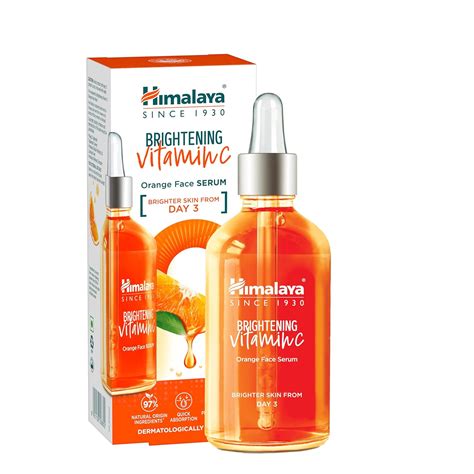 Himalaya Brightening Vitamin C Serum I 5X Vitamin C & 10 X Niacinamide ...
