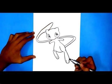 HOW TO DRAW MEW POKEMON Pokemon Mew Drawings