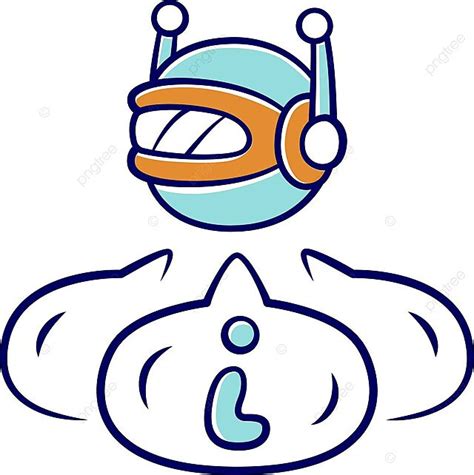 Ai Virtual Assistant Bot For Data Access And Analysis Vector Service Smartphone Web Png And