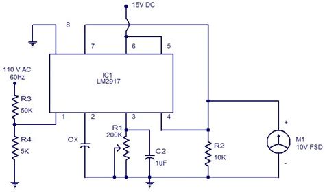 555 based capacitance meter circuit diagram circuit diagram