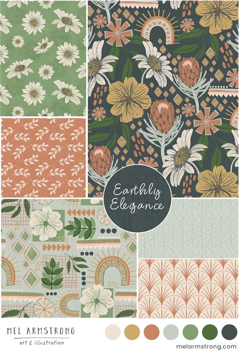 Earthly Elegance — Mel Armstrong Art And Illustration