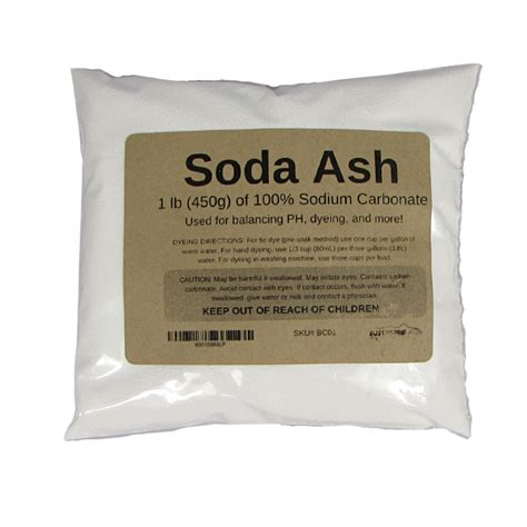 Soda Ash Dye Fixative And Organic Cotton Plus
