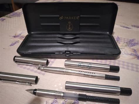 Набір ручка кулькова та перо Parker Pakistan оригінал Made In Holland дивіться другі мої