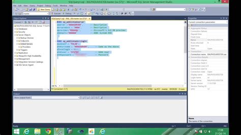 how to connect ms sql to sap hana using linked server youtube