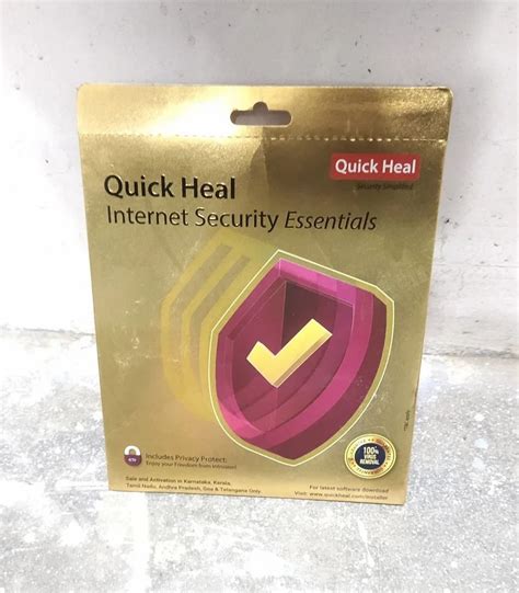 Quick Heal Internet Security Essentials Free Trial And Download Available At ₹ 550 Piece In Bengaluru