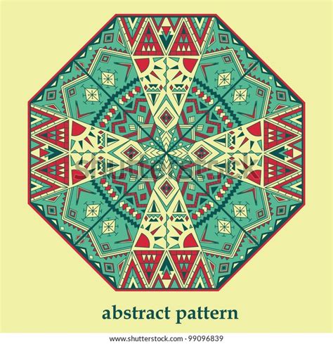 Abstract Pattern Diamond Shape Bright Colors Stock Vector Royalty Free 99096839 Shutterstock