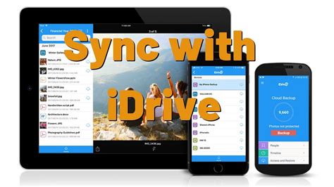 How To Use IDrive To Sync A Folder Of Files YouTube