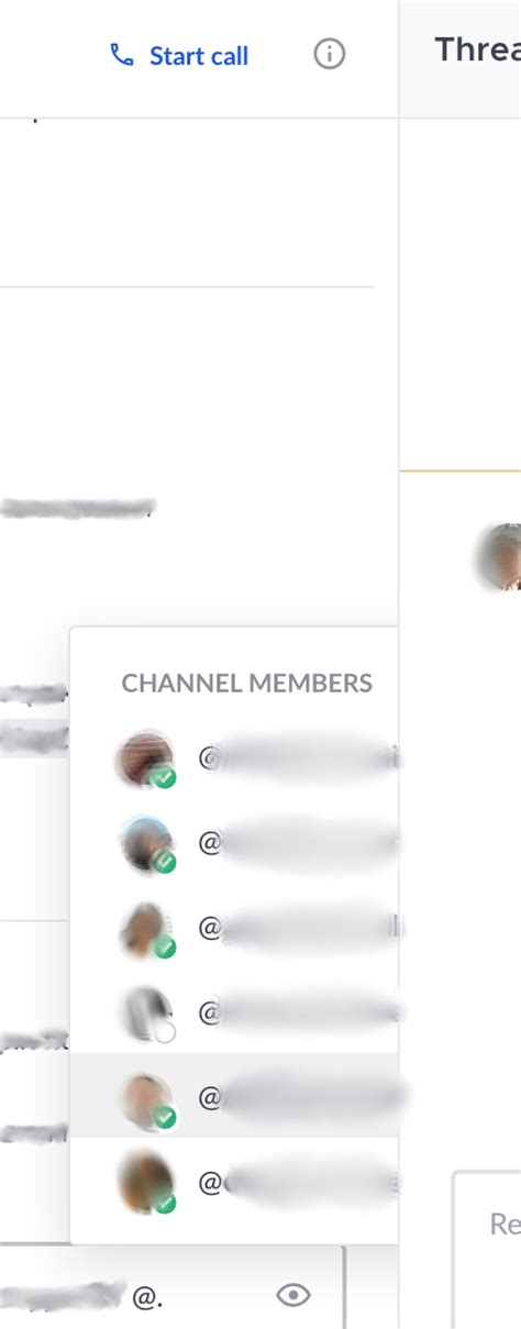 thread bar overlaps at suggestions menu · issue 22683 · mattermost