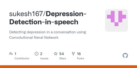 Github Sukesh167depression Detection In Speech Detecting Depression