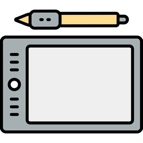 Ícone De Tablet Gráfico Generic Outline Color Freepik