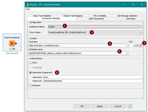 Unable To Connect To Oracle Autonomous Database Database Version C KNIME Analytics Platform