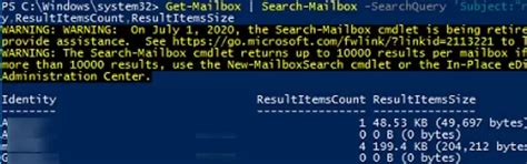 Search And Delete Emails From User Mailboxes On Exchange Server Microsoft With PowerShell