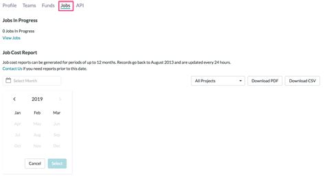 Job Cost Report Guide Appen Success Center