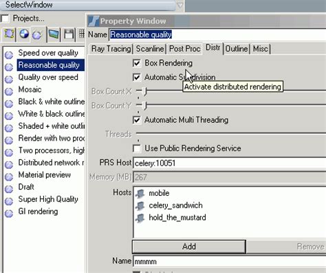 The Box Rendering Method