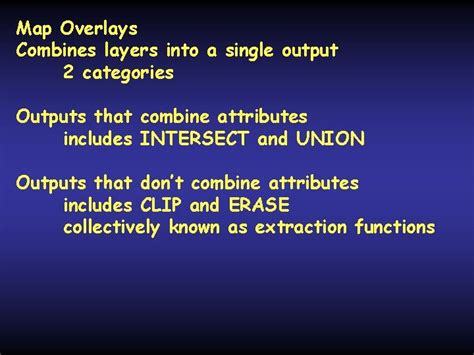 Map Overlays Geoprocessing Learn About Spatial Analysis Functions