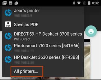 Printer Failure When Printing From Android HP Support Community