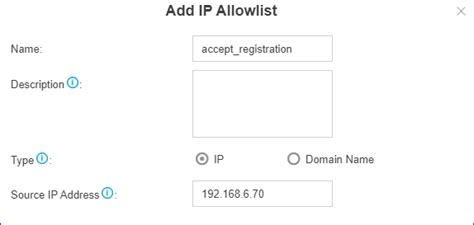 add trusted ip addresses into allowlist