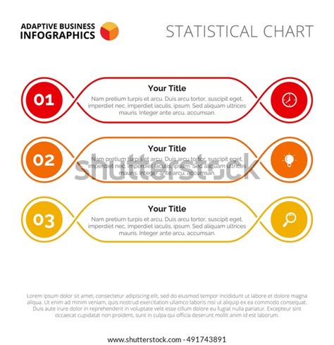 Three Parts Diagram Slide Template Stock Vector Royalty Free Shutterstock
