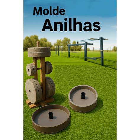 Molde Para Anilha De Concreto Kit 2010kg Shopee Brasil