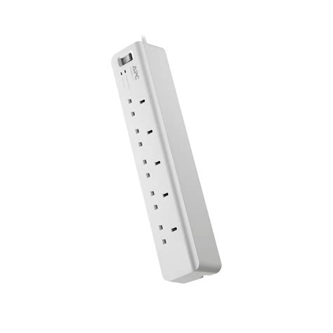 Apc Power Extension With Surge Arrest 5 Outlets Pm5 Uk Wise Tech